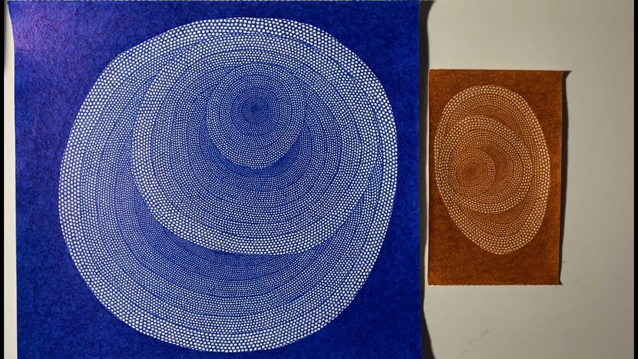 how to make an ombre drawing - YouTube