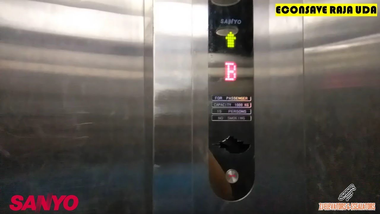 (GONE) 2 Sanyo Elevators at Econsave Raja Uda, Butterworth, Penang ...