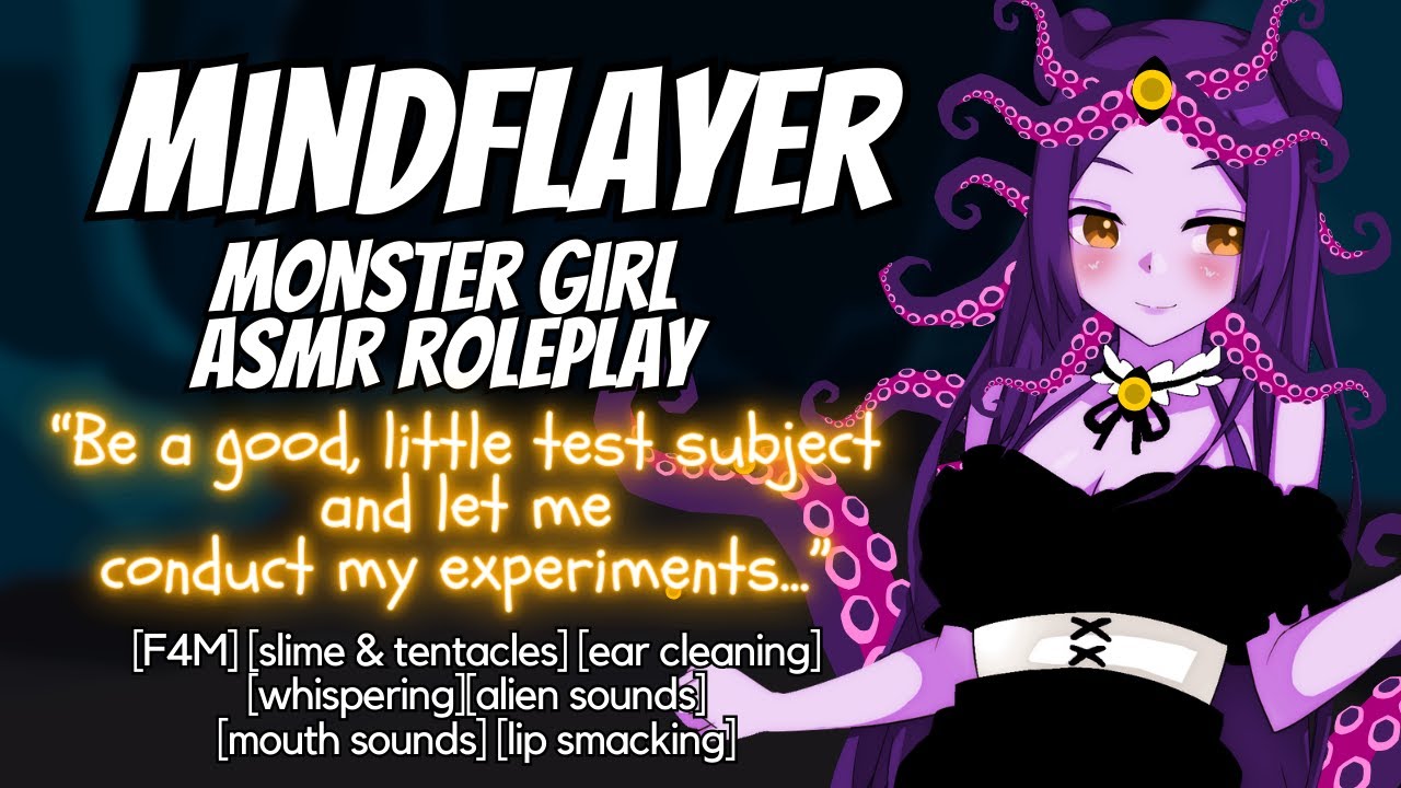 Mindflayer Tests and Tingles Your Brain! 🐙 3Dio Binaural Monster Girl ...