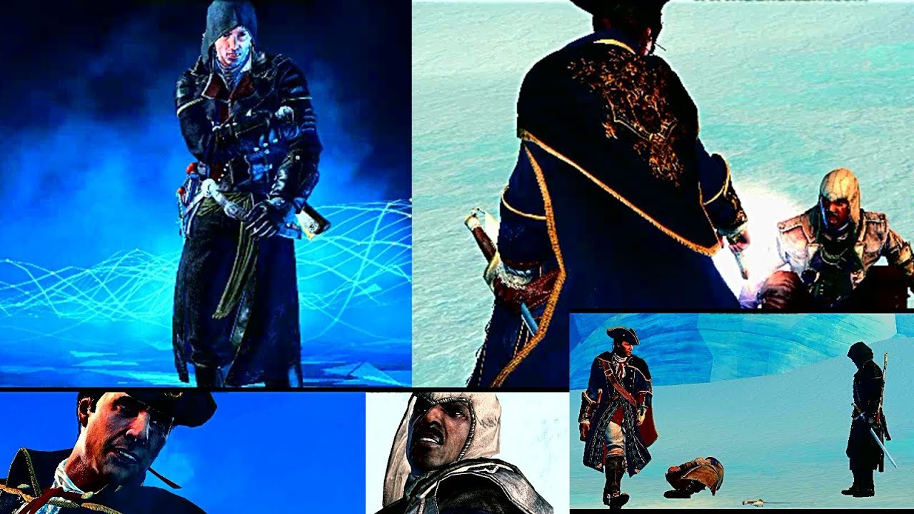 Assassin's Creed: Rogue | Dark Assassin Shay Kills Liam, Haytham ...