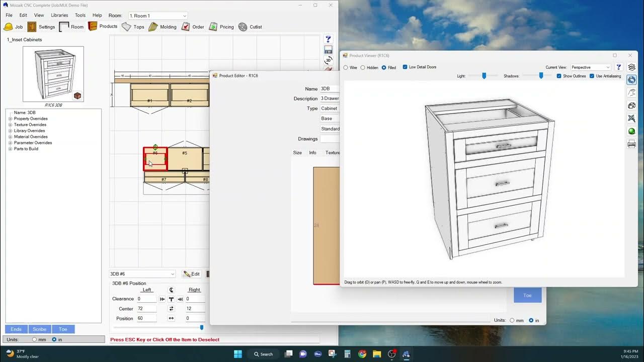 Inset Island End Panels in Mozaik - YouTube
