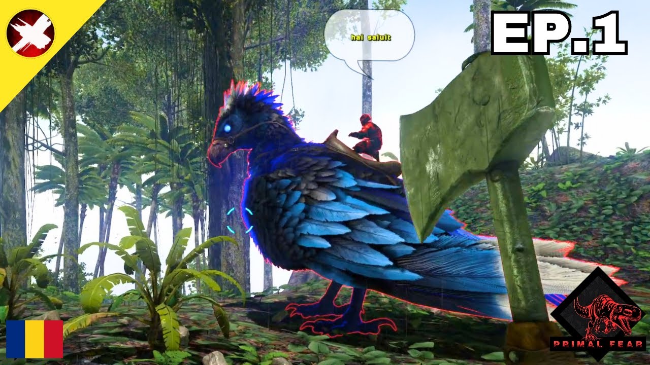 ARK PRIMAL FEAR: TOTUL MA OMOARA | ARK Survival Evolved Server Romania ...