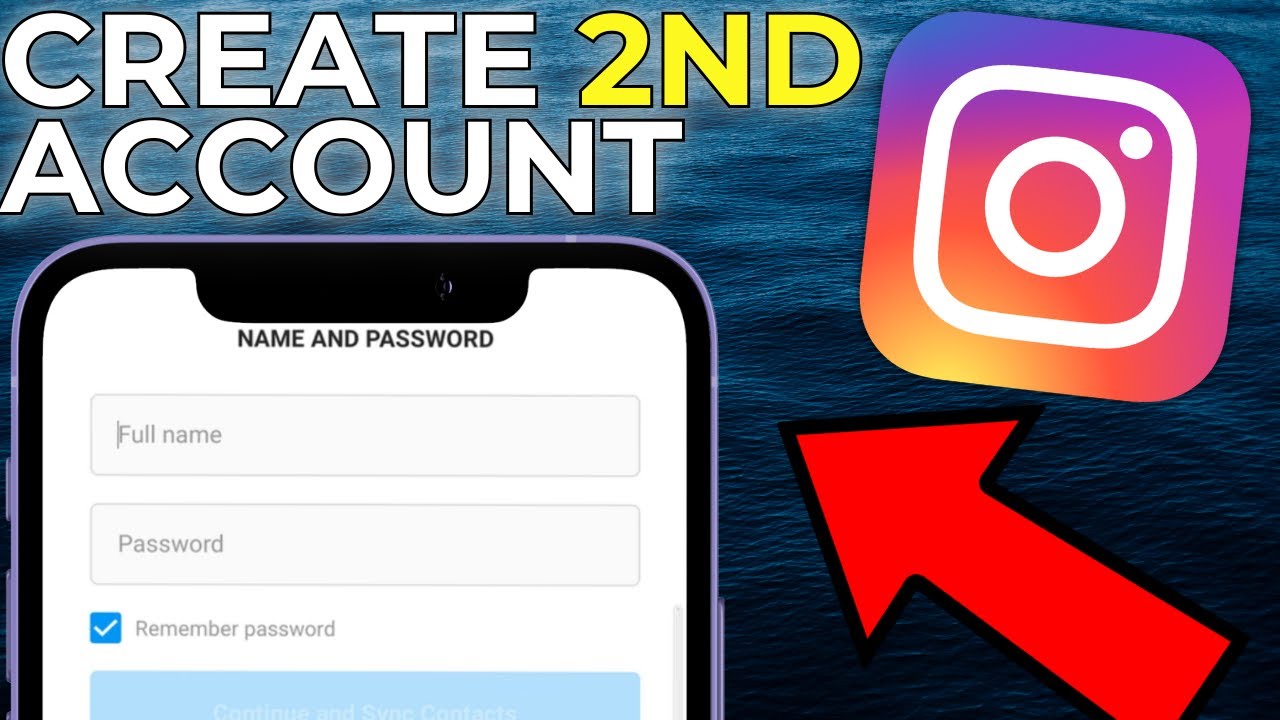 How to Create a Second Instagram Account - YouTube