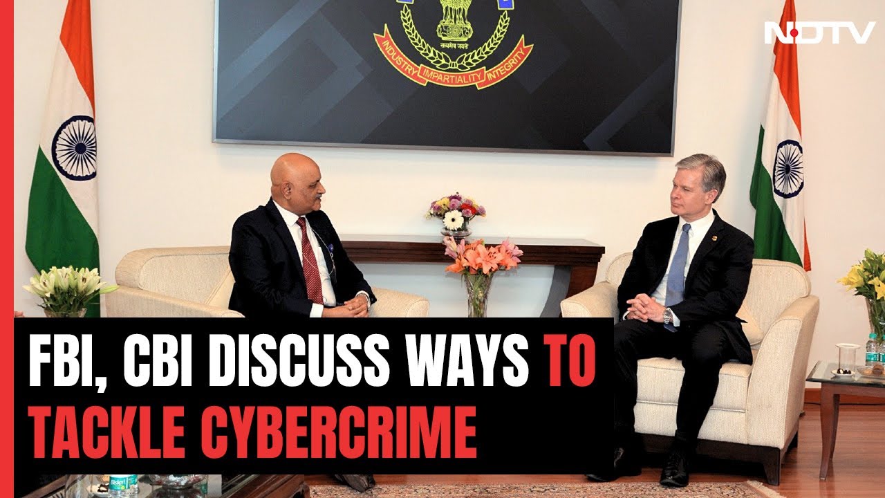FBI, CBI Discuss Ways To Tackle Cybercrime, Future Collaborative ...