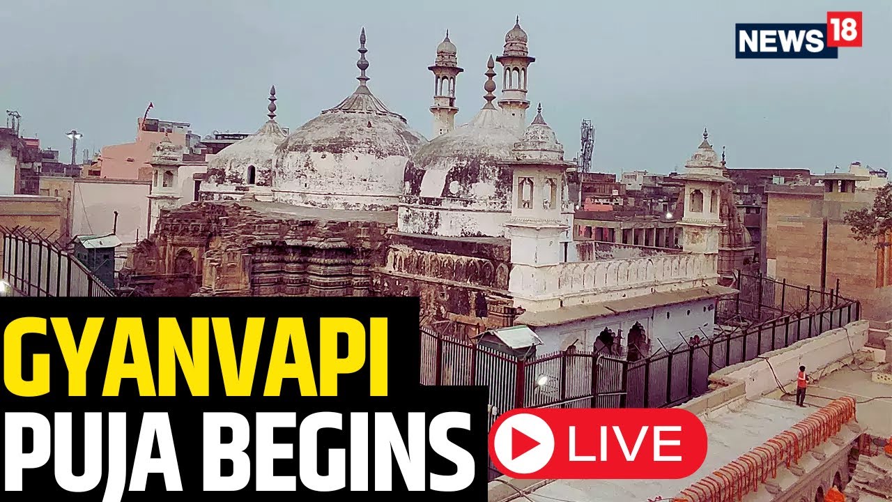 Gyanvapi Masjid News | Live Visuals Of Pooja, Aarti Performed At ...