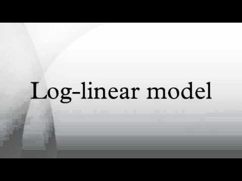 Log-linear model - YouTube
