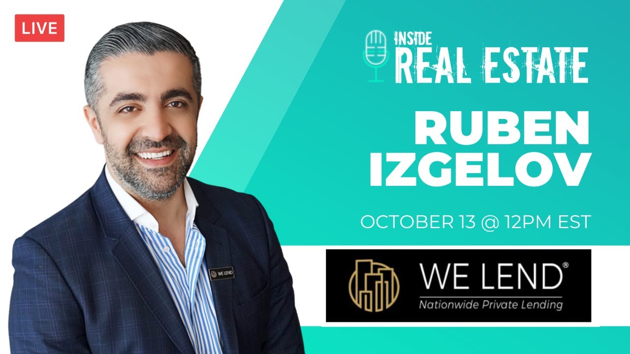Ruben Izgelov, We Lend LLC - IRE Podcast Episode 170 - YouTube