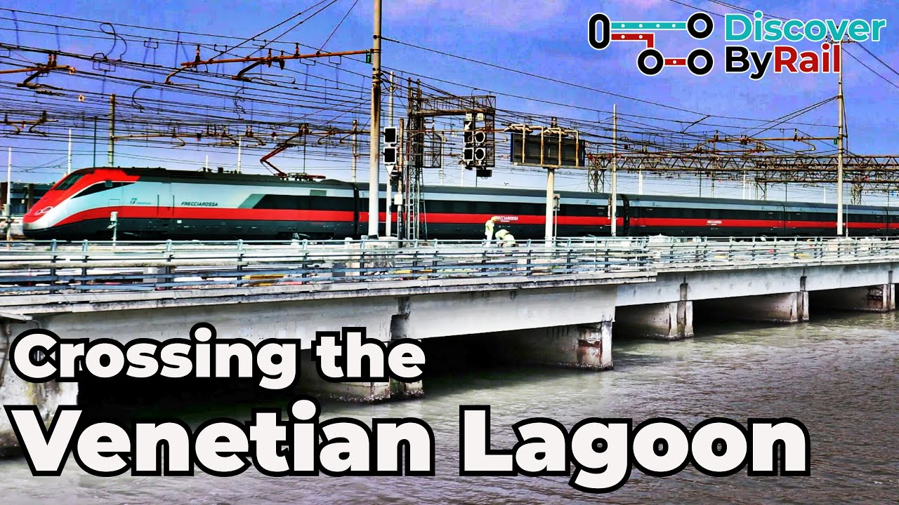 Crossing the Venetian Lagoon by Train - YouTube