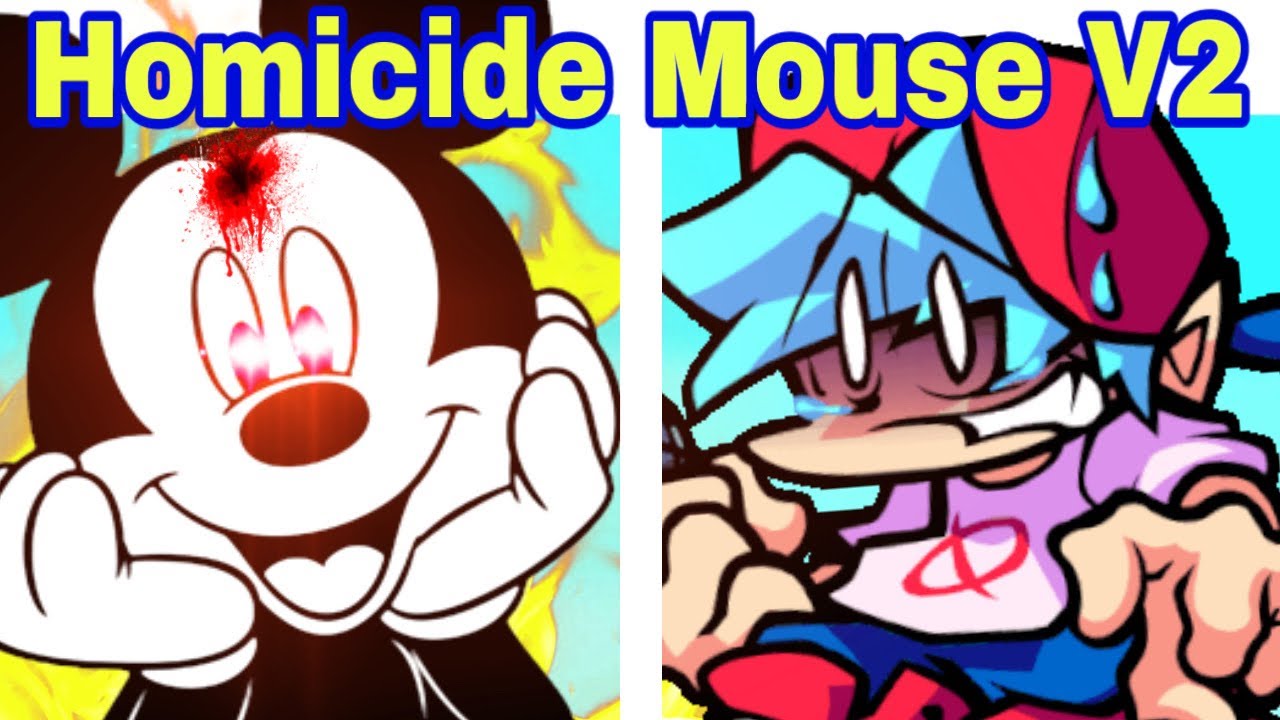 Friday Night Funkin' VS Homicide Mouse V2 (Demo) | Mickey Mouse.EXE ...