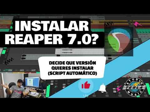 🤔Instalar o no el REAPER V 7.0? (Script automático de UPDATE de Reaper ...