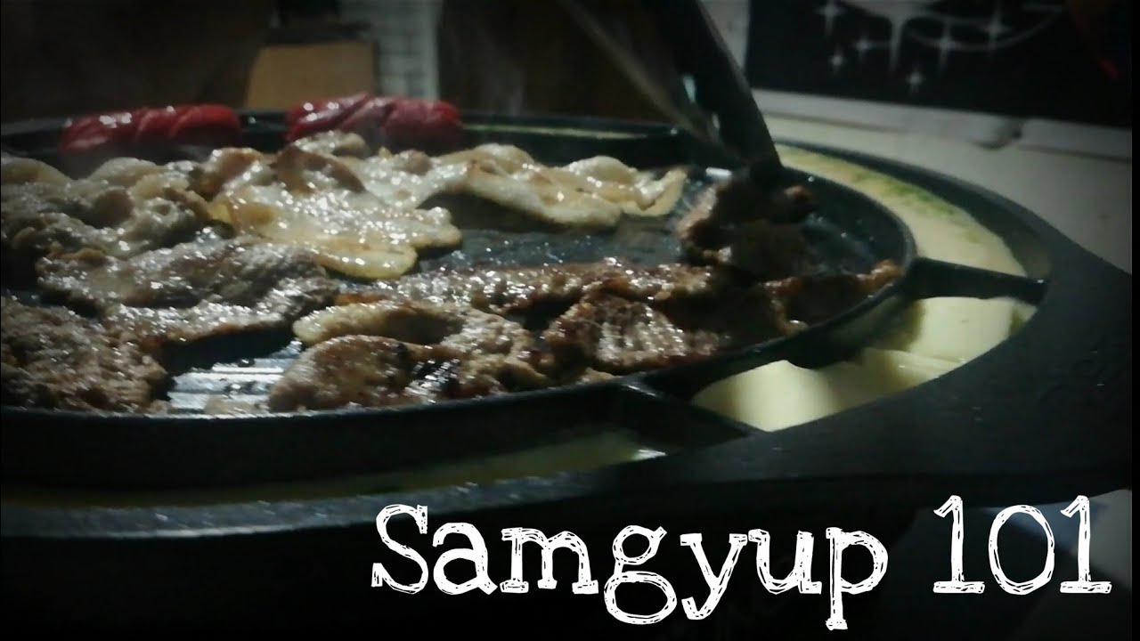 Samgyup sa bahay!! - YouTube