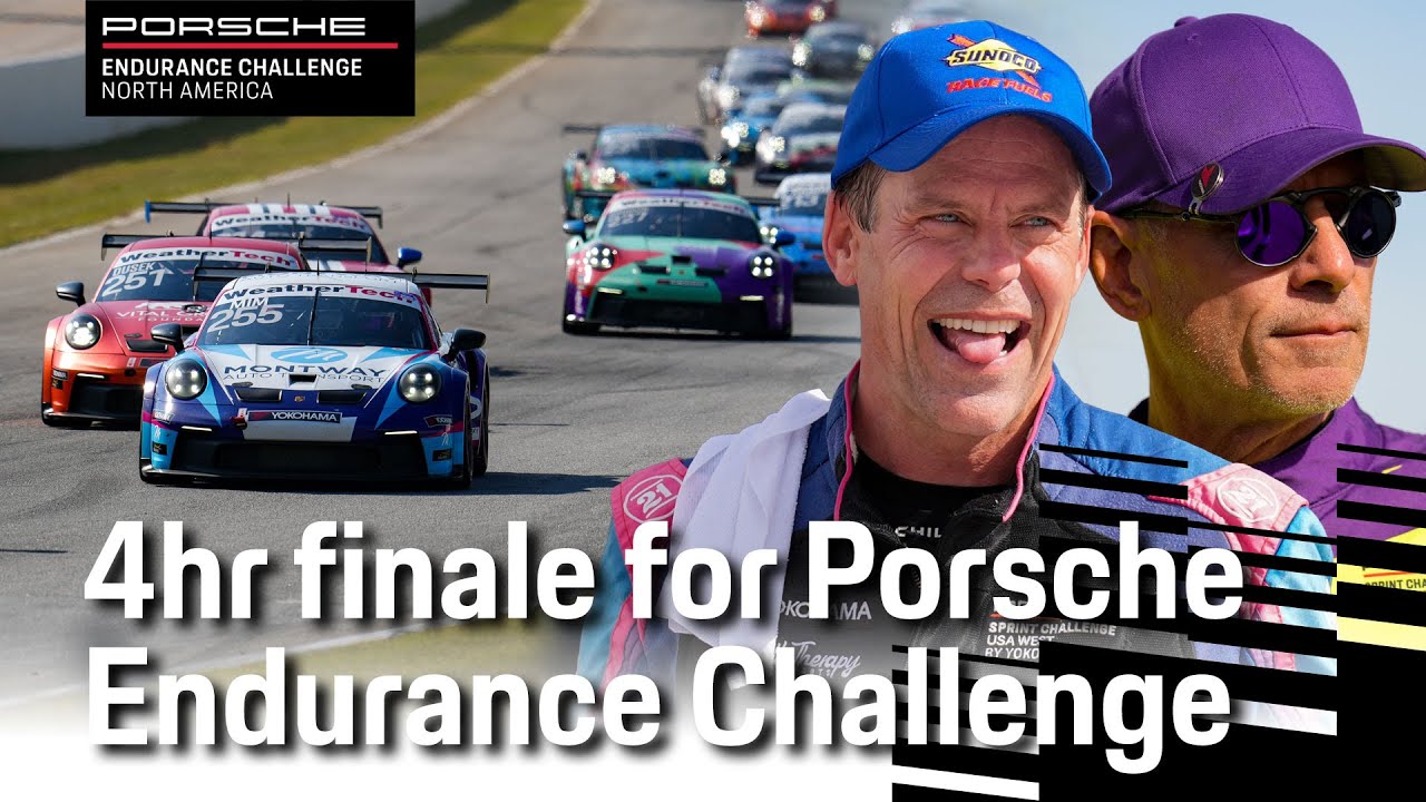 Porsche Endurance Challenge North America: Road Atlanta Race - YouTube