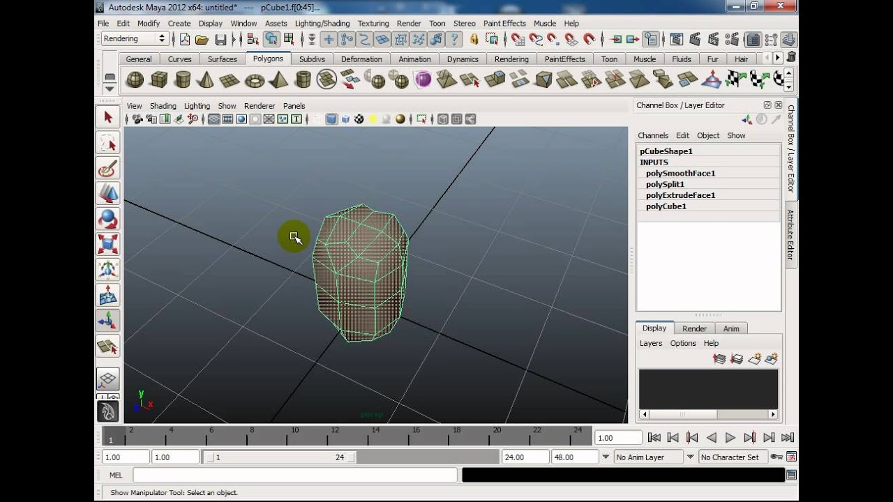 Tutorial Borrar modificadores de forma selectiva en Maya - YouTube