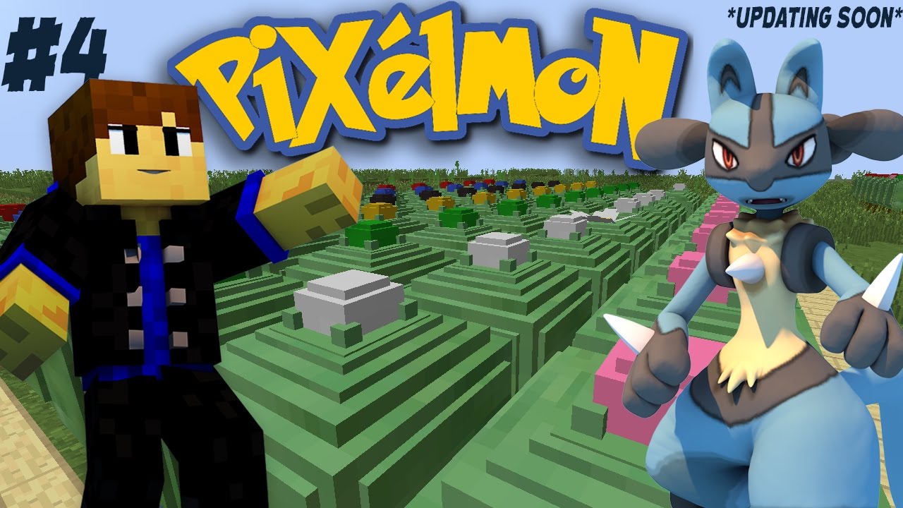 Minecraft: Pixelmon Survival - Episode 4 - APRICORN FARM! - YouTube