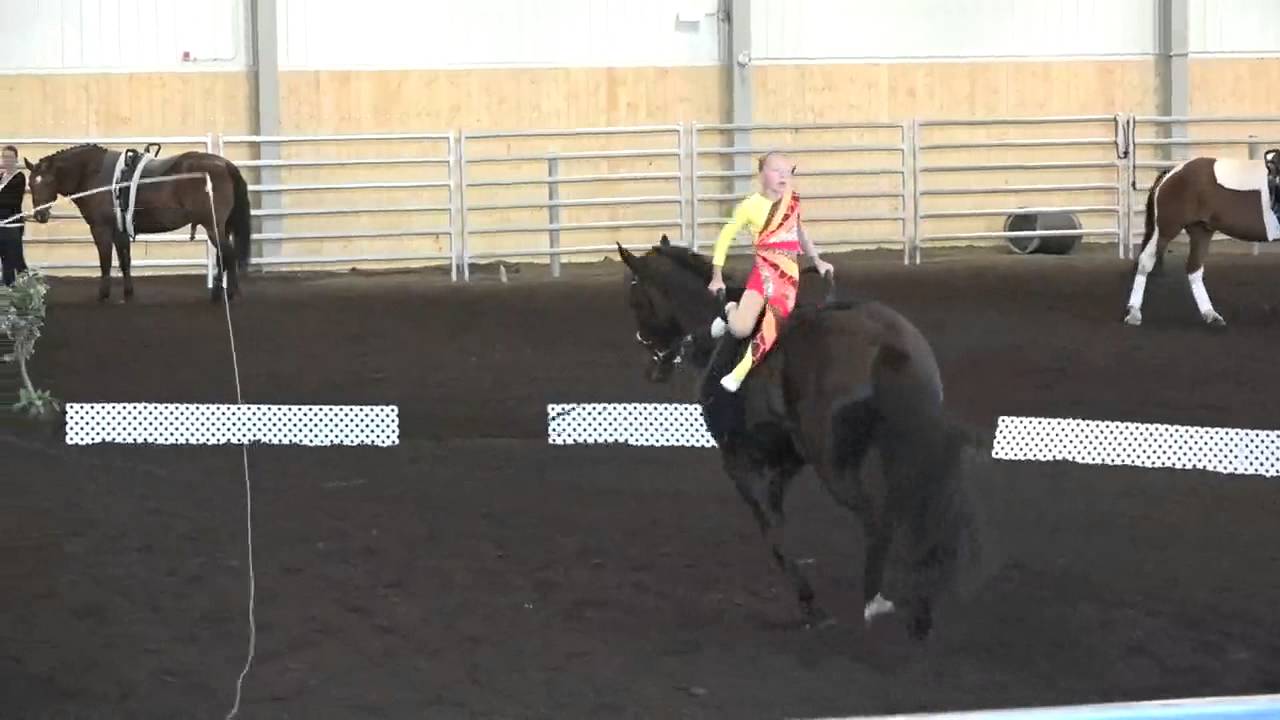 Meadow Creek Averill Saunders Freestyle Round 2 VaultCanada Individual ...