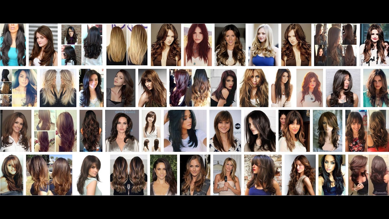 Beautiful Long Layered Haircuts Youtube