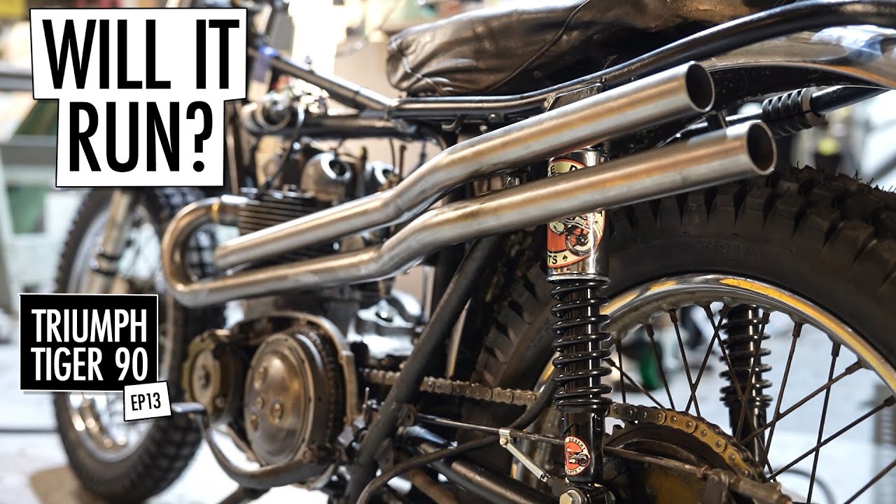 Will It Run? | Triumph Tiger 90 Restoration | Episode 13 - YouTube
