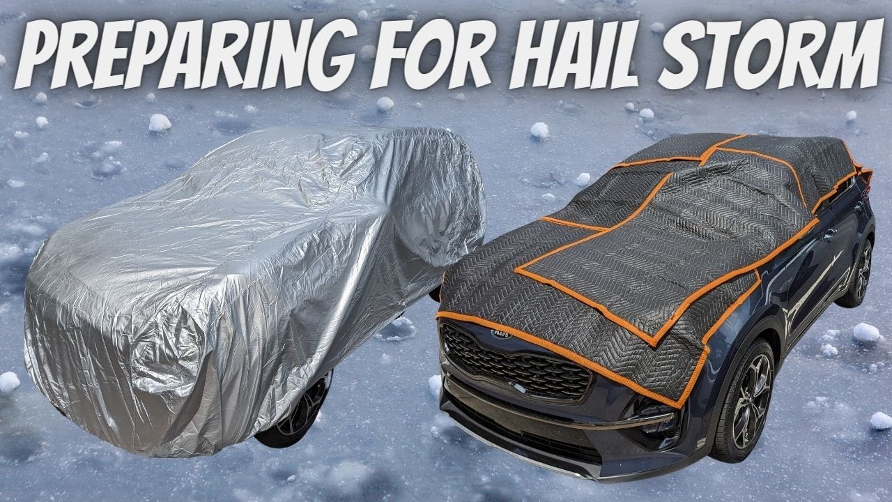 Protecting My Car With CarCovers.Com From Hail Damage - YouTube