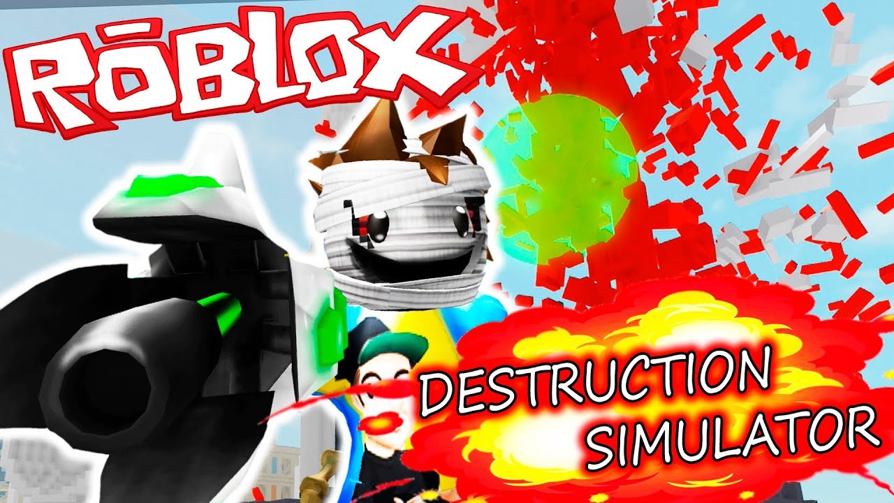 DESTRUIRA ESTE ARMA ESTO? | DESTRUCTION SIMULATOR | ROBLOX - YouTube