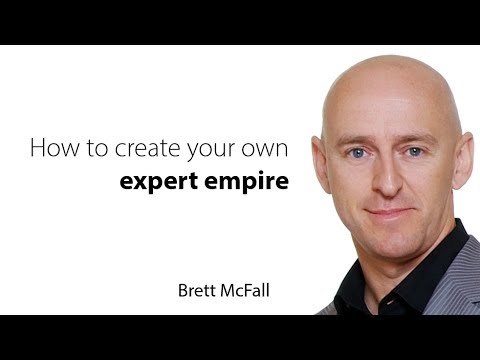 Brett McFall - Uncommon View #47 - How to create your own expert empire - YouTube