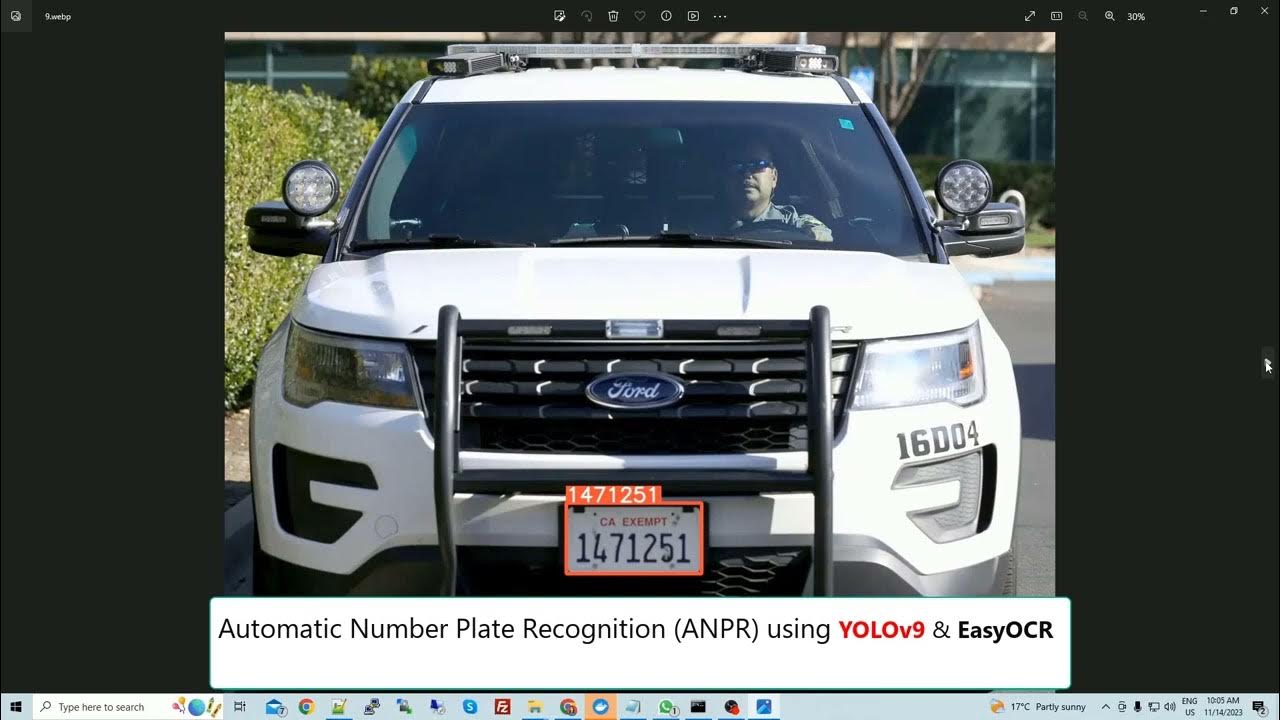 Automatic Number Plate Recognition Anpr With Yolov9 And Easyocr Youtube