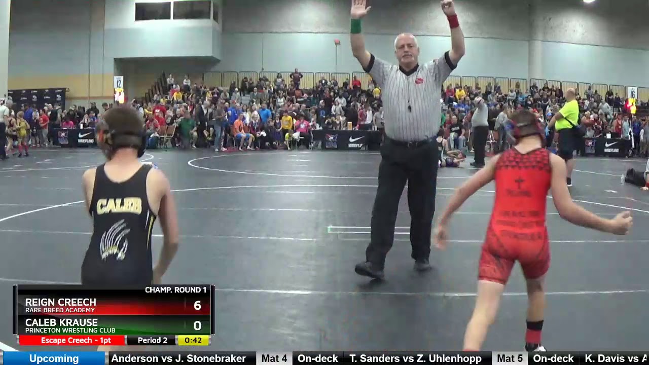 Big Grade 5 And 6 75 Caleb Krause Princeton Wrestling Club Vs Reign ...