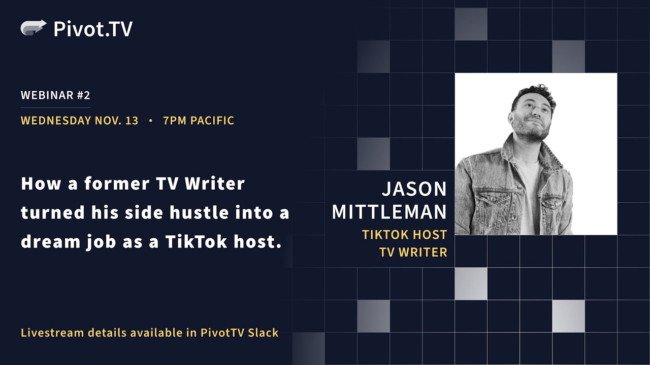 Jason Mittleman: How a former TV Writer turned his side hustle into a ...