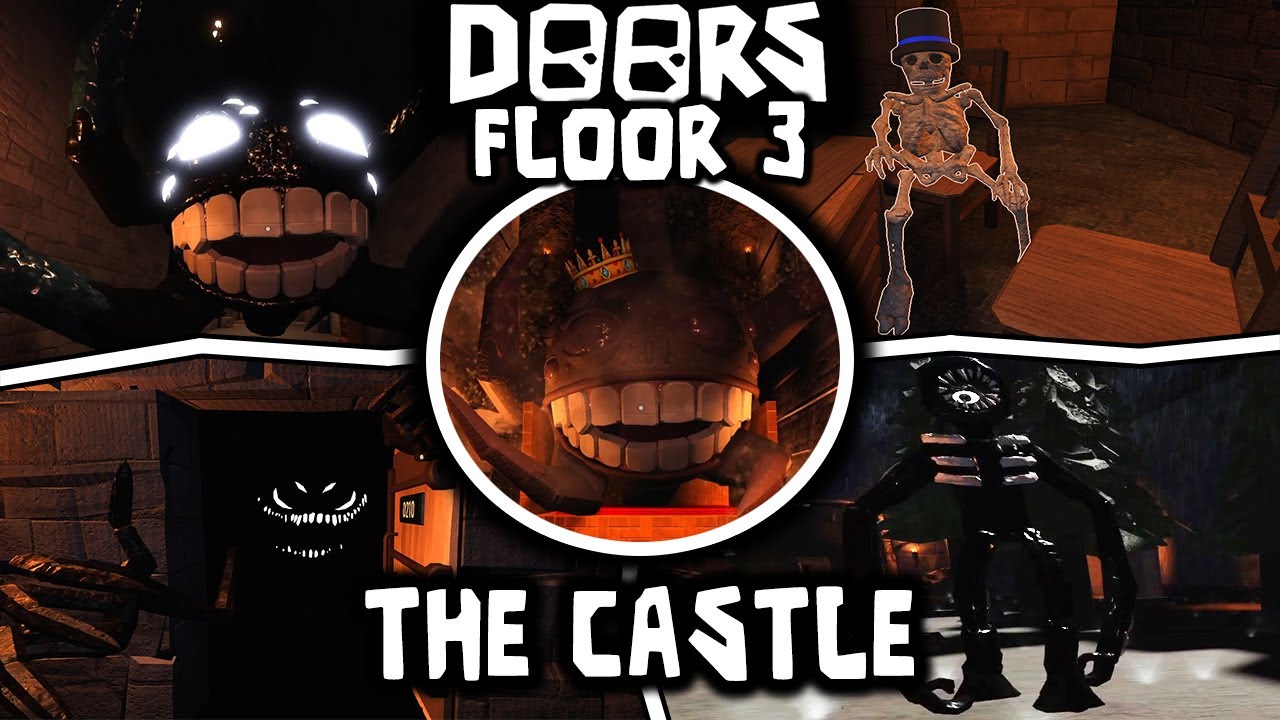 ROBLOX DOORS Floor 3 - ALL MONSTERS - YouTube