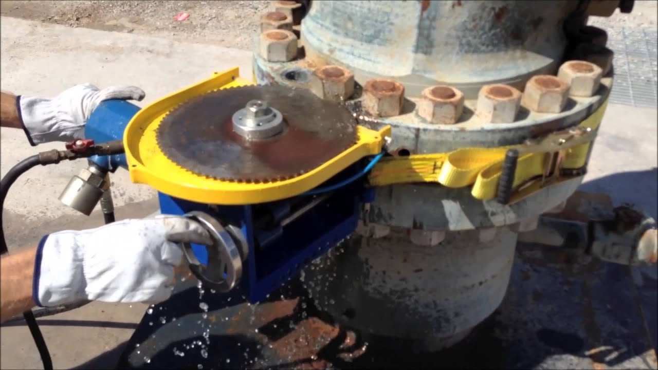 Flange Separation - Francis Torque Service - YouTube