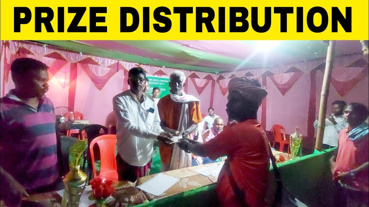 prize distribution for 2nd year 2day football tournament2022 ...