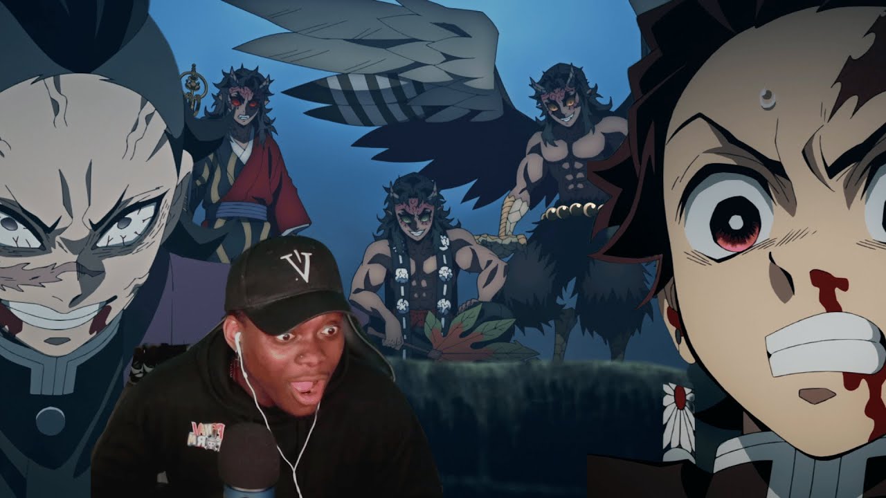 WOAH!!😱| TANJIROU THE UPPER FOUR!! | DEMON SLAYER SEASON 3 EPISODE 4 ...