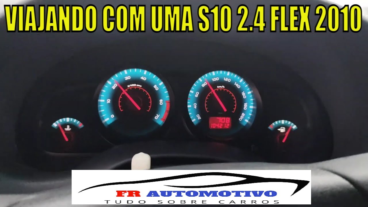 S10 2.4 Flex ADVANTAGE 2010 na estrada - YouTube