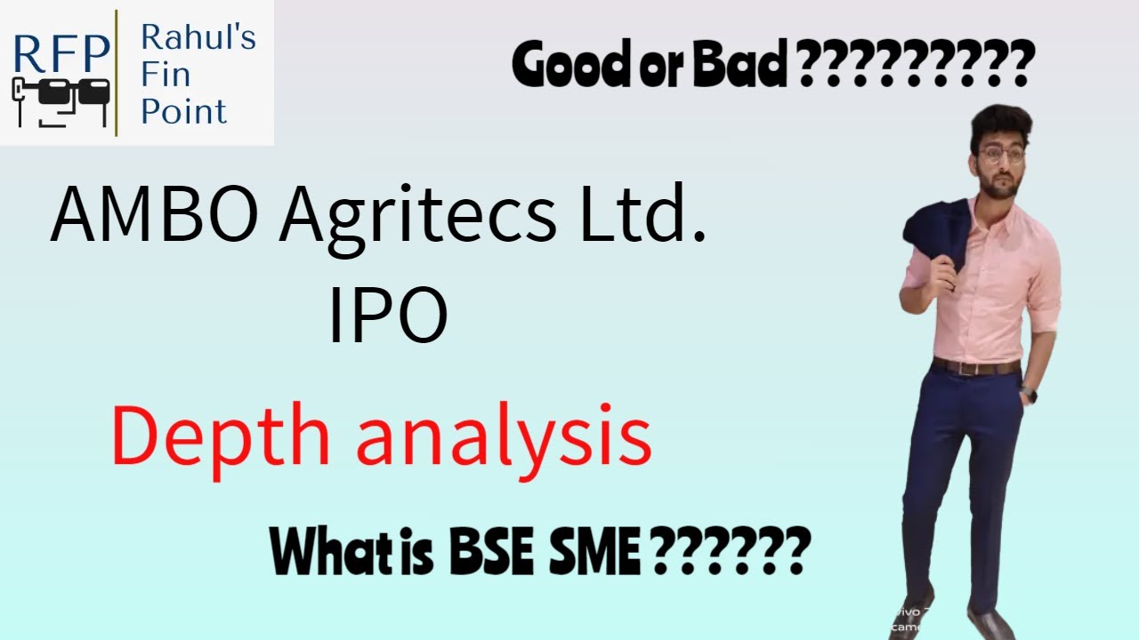 AMBO Agritec Ltd. IPO || RFP || Depth Analysis || Risky ? Big profit ...