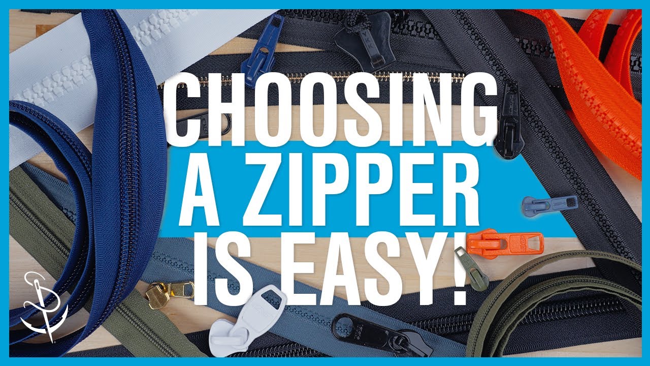 Zipper Shopping: What You Need to Know to Make the Right Choice! - YouTube