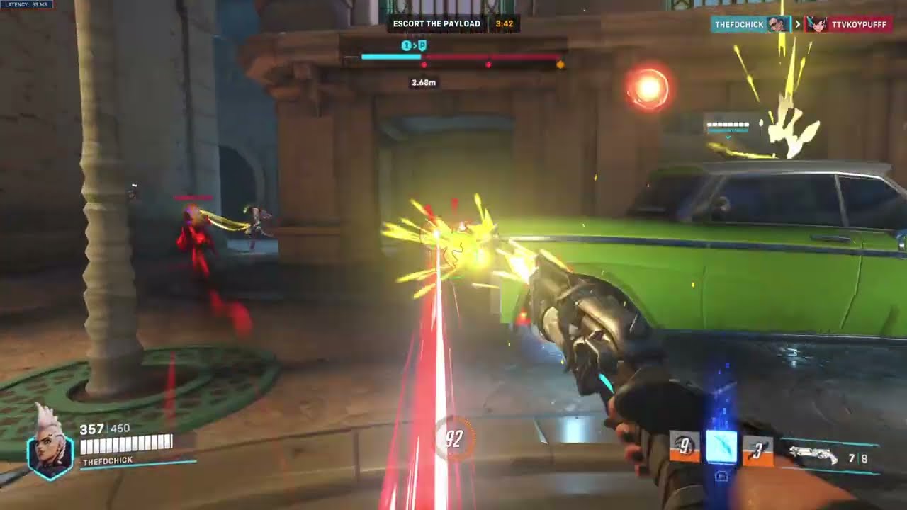 30 - 1 TANK DIFF - Overwatch 2 - YouTube