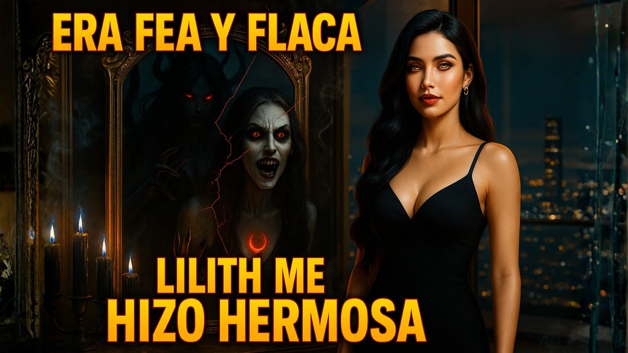 ERA FEA, FLACA E INVISIBLE... ¡LILITH ME HIZO HERMOSA E IRRESISTIBLE ...