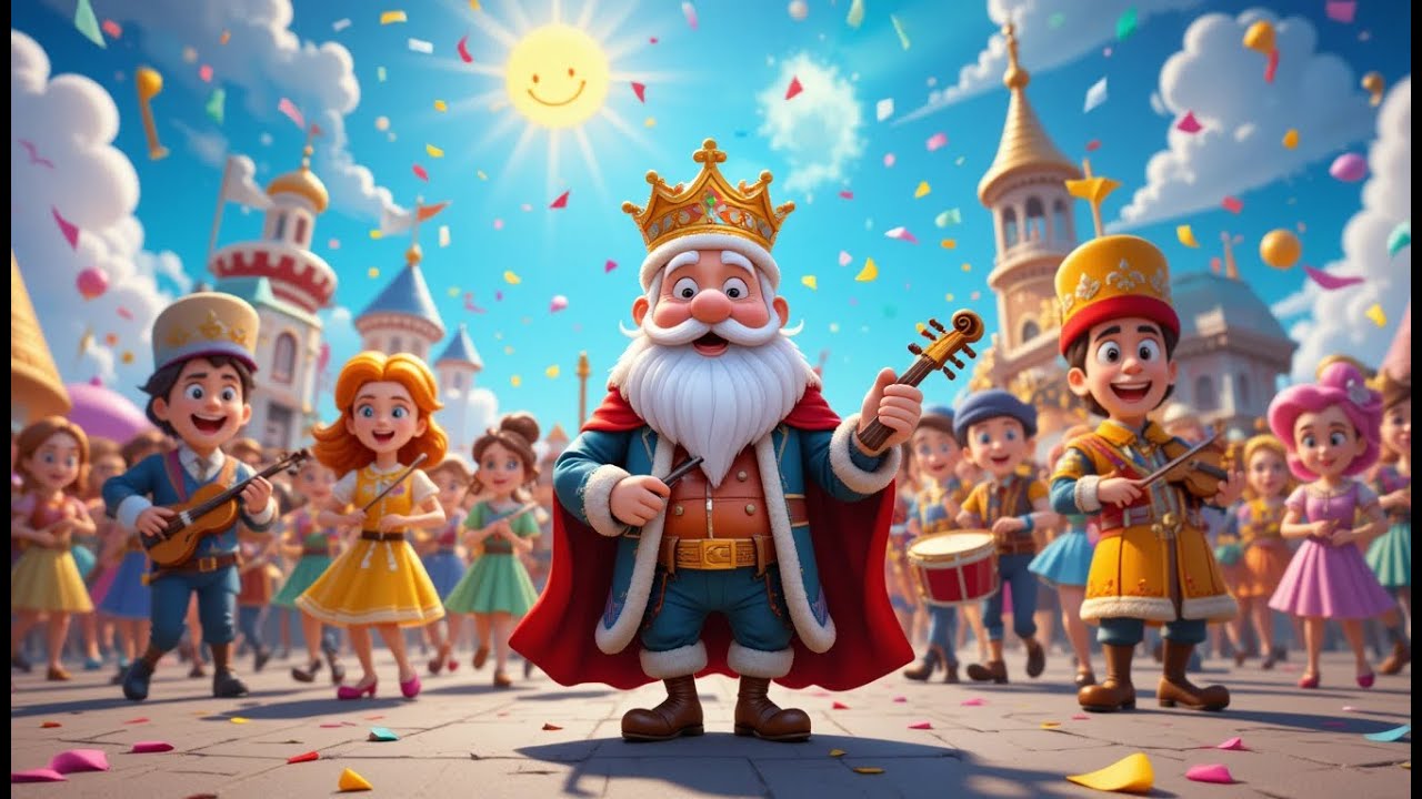 Jolly King Cole 👑🎵 | Fun Kids Song & Nursery Rhyme for Toddlers ...