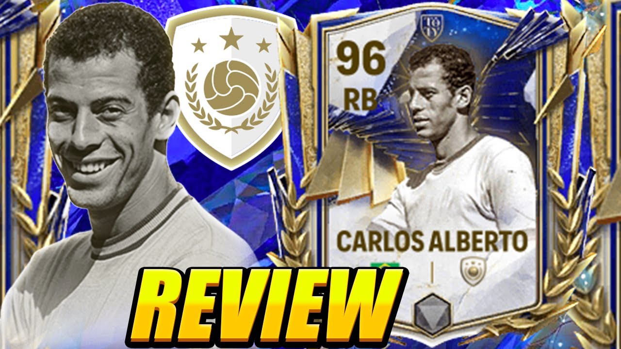 BEST RB IN FC MOBILE 24! 96 TOTY CARLOS ALBERTO PLAYER REVIEW ...