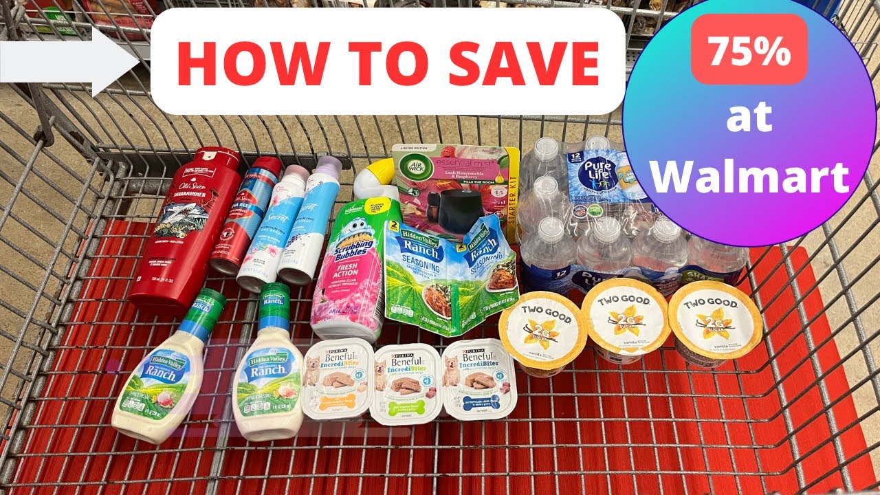 WALMART HAUL - ALL DIGITAL SAVINGS! -SAVE 75%!!! 5/14 - 5/20 - YouTube