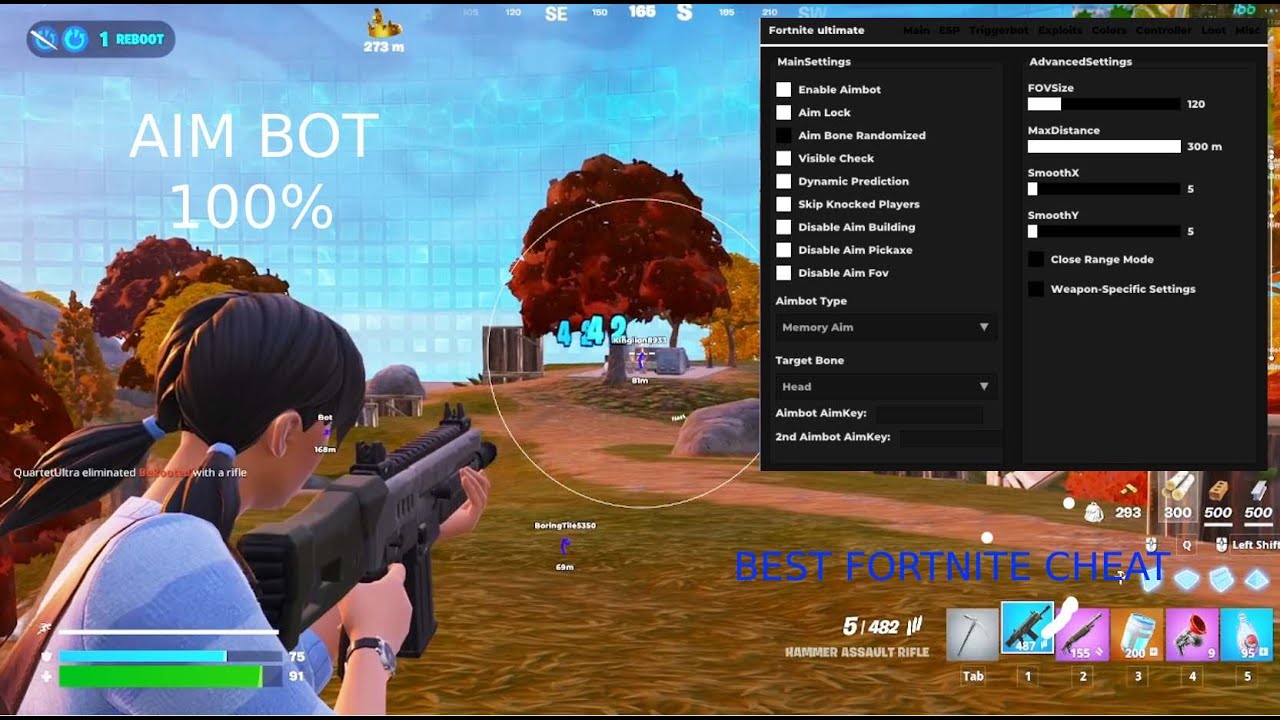 I GOT THE BEST FN CHEAT (it was crazy - YouTube