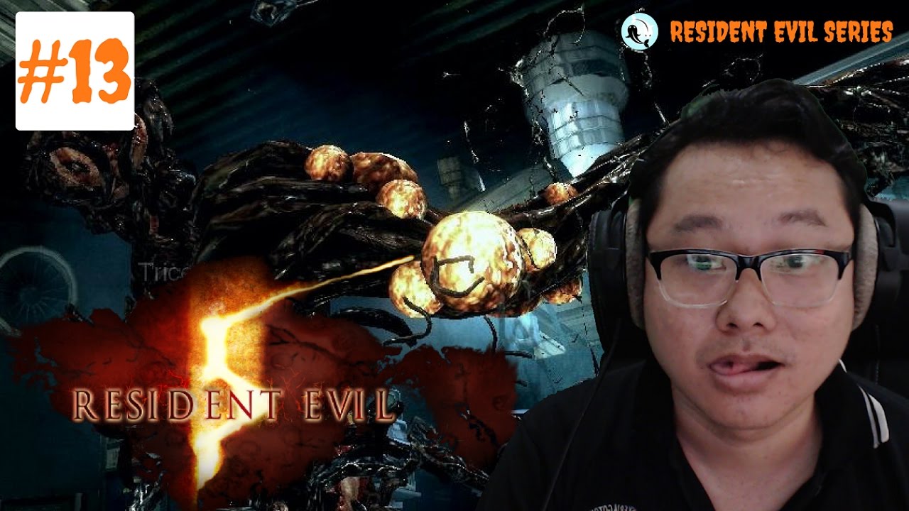 Uroboros Mkono Boss Fight - Resident Evil 5 Chapter 5-2 #13 Indonesia ...