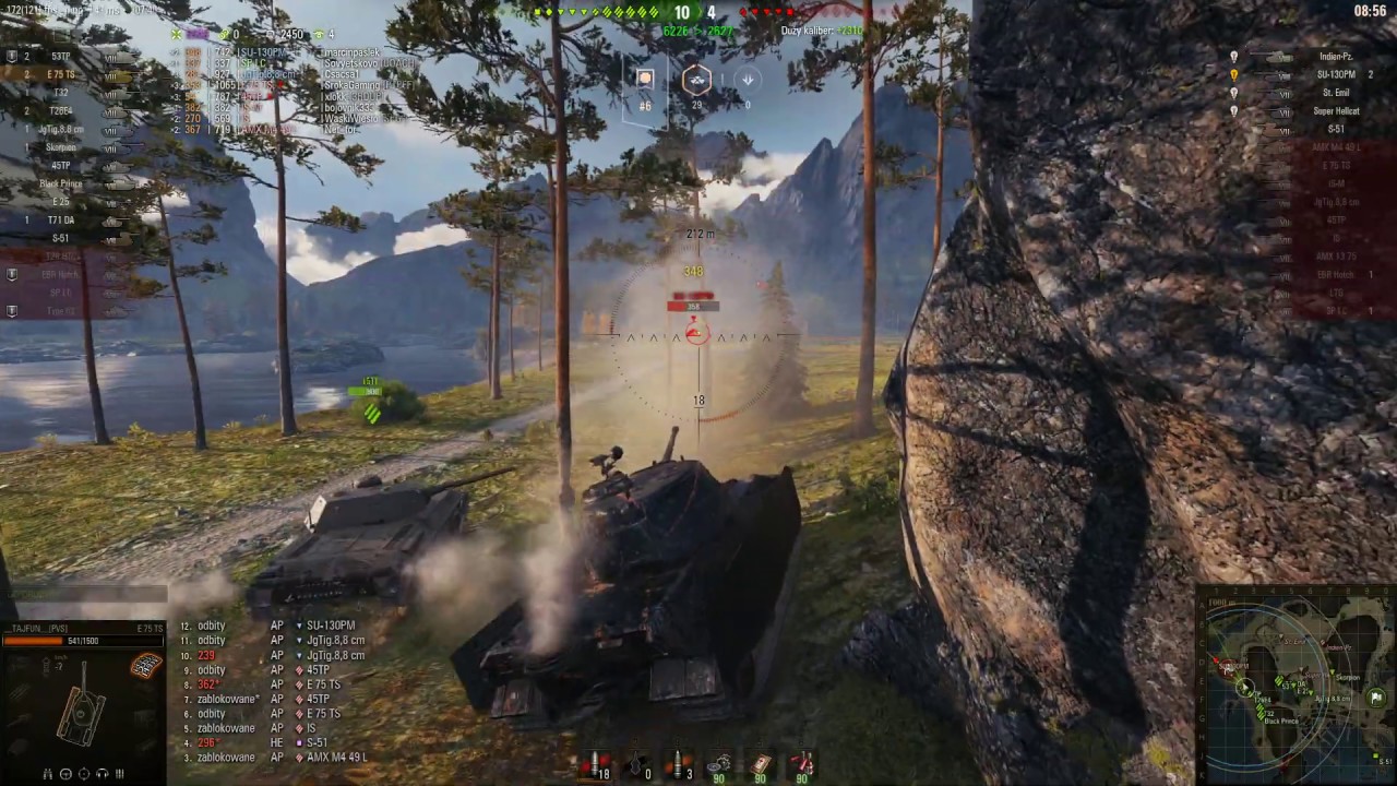 World of Tanks E75 TS 4 kills 6,7k dmg - YouTube