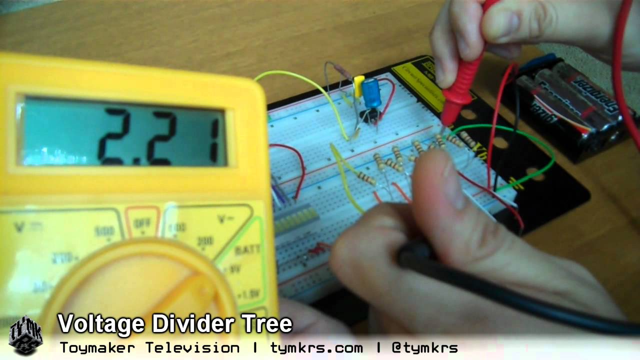 Tymkrs Voltage Divider Tree - YouTube
