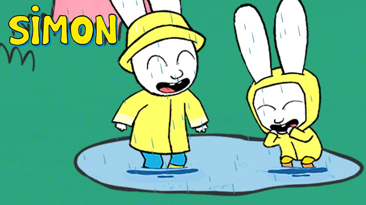 ¡Saltos de rana bajo la lluvia! | Simón | Episodios Completos Temp.3+4 ...
