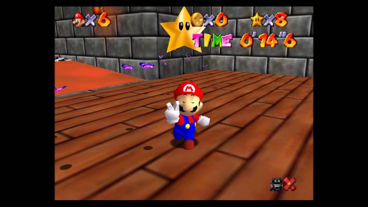 Kaizo mario 64 The secret slide - YouTube