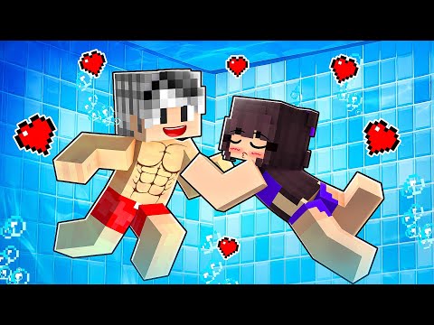 HAVUZ PARTİSİNDE KIZLA AŞK YAŞADIM - Minecraft