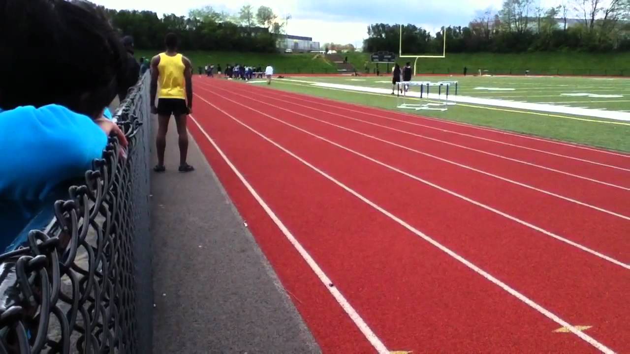 Abraham Lincoln high school track meet 4-10-12 10 - YouTube