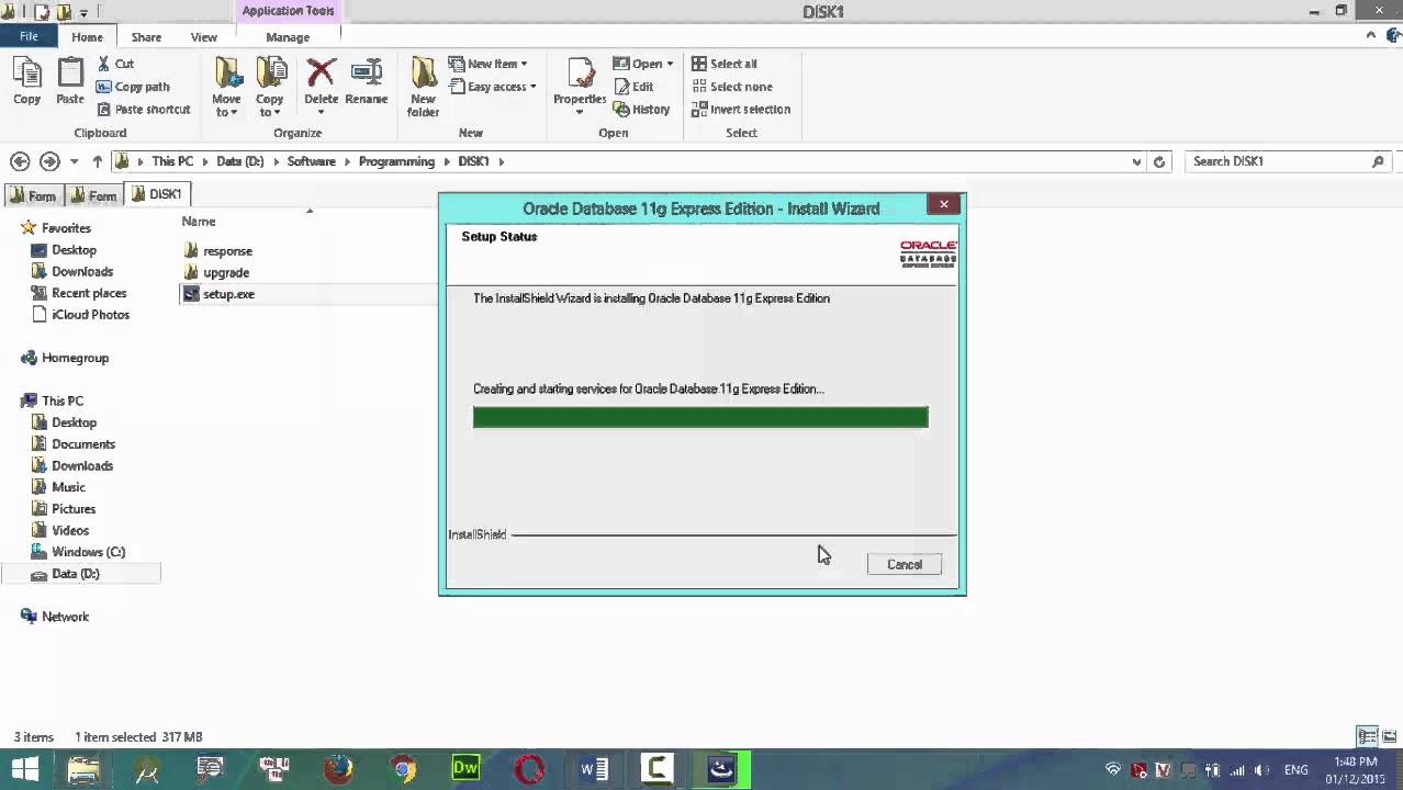 Hướng dẫn cài đặt Oracle Database Express Edition - YouTube