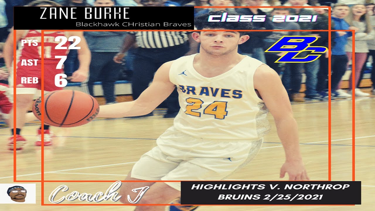 Zane Burke Highlights v. Northrop Bruins 2-25-2021 - YouTube