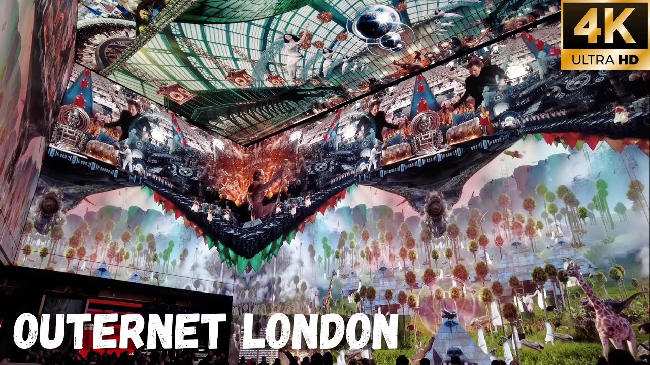 INCREDIBLE Digital Art at Outernet London 🖼️ | Unique Experience in ...